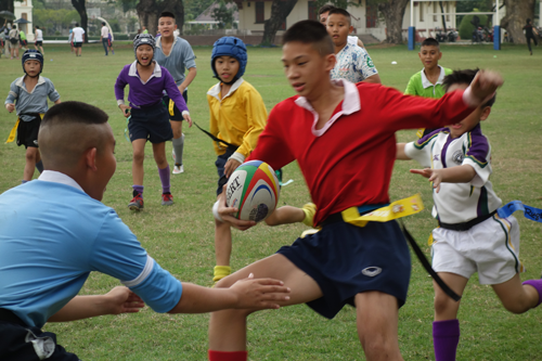 【Thailand】Japan-Thailand Kids Tag Rugby Exchange | SPORT FOR TOMORROW